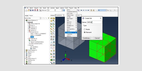 In Abaqus Mit Python Scripting Odb Dateien Erweitern